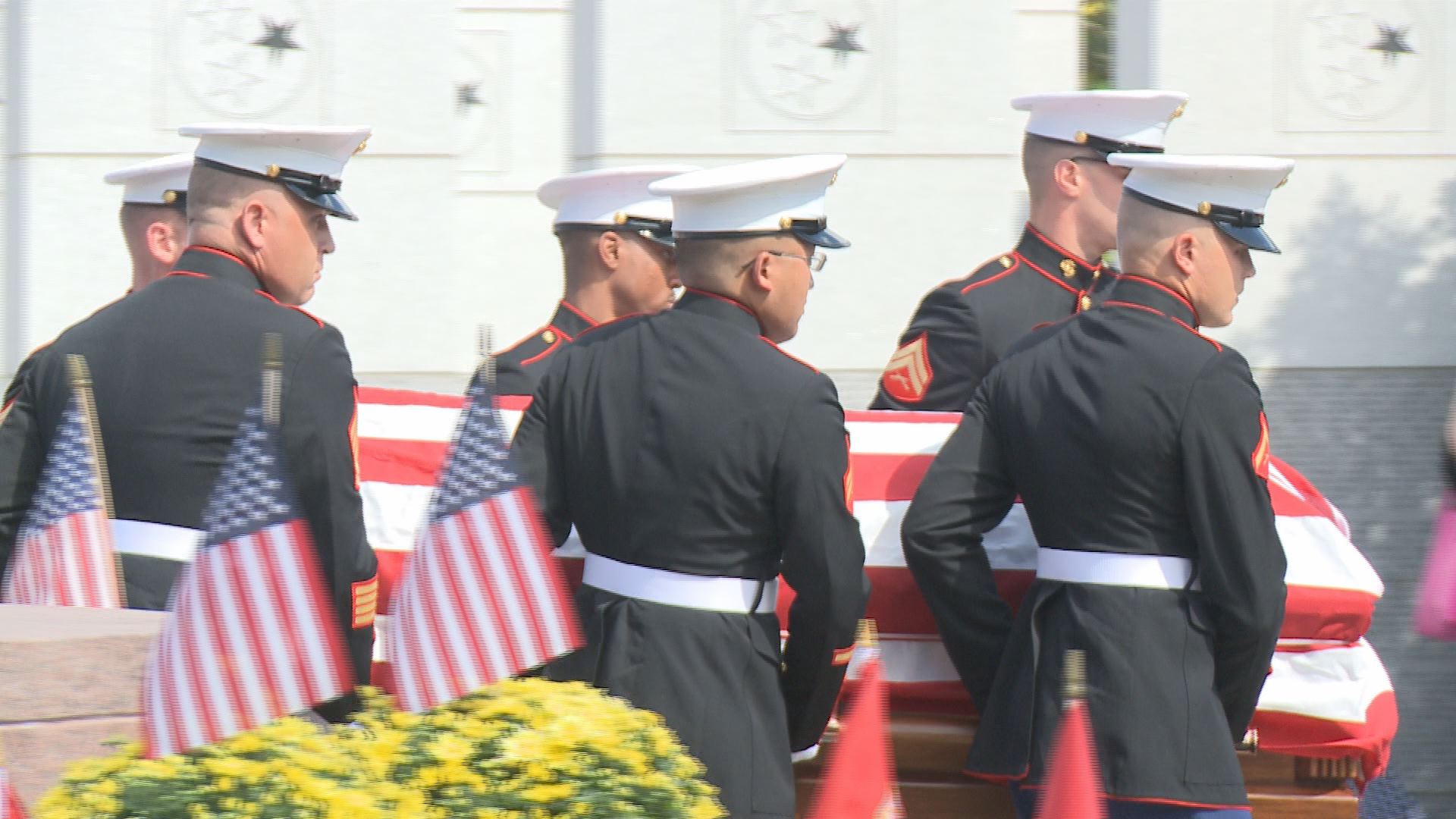 WWII hero Bonnyman's remains honored at ceremony | wbir.com