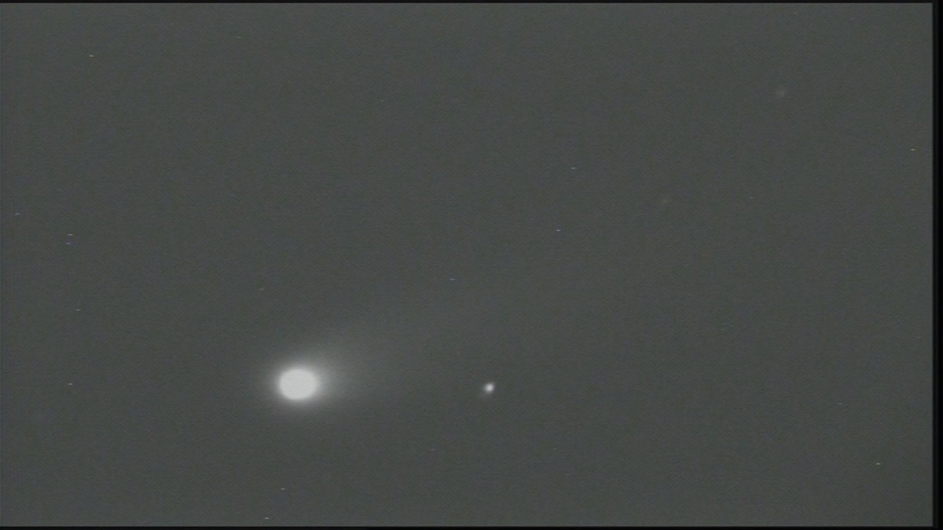 Comet ISON seen through UT telescopes | wbir.com