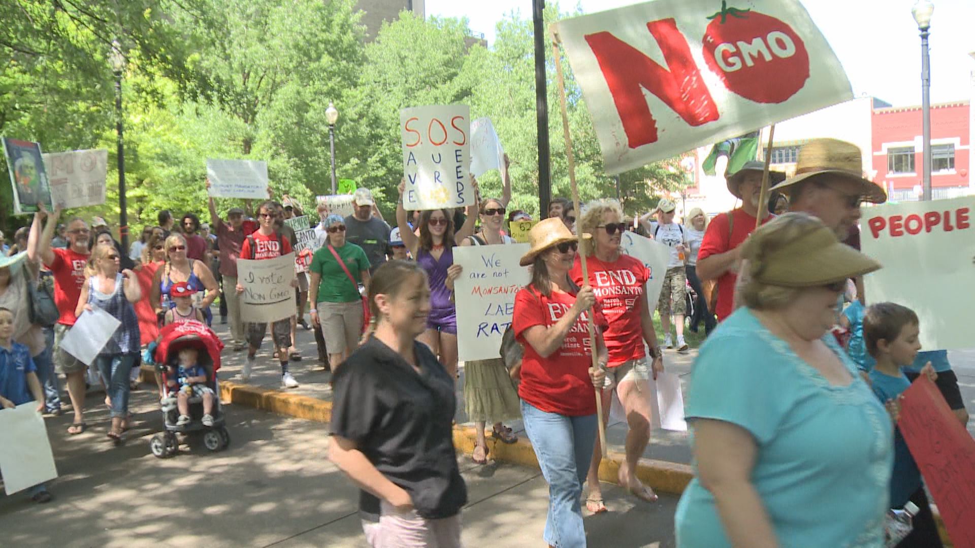 Protesters across the country and in East TN call for GMO labels | wbir.com