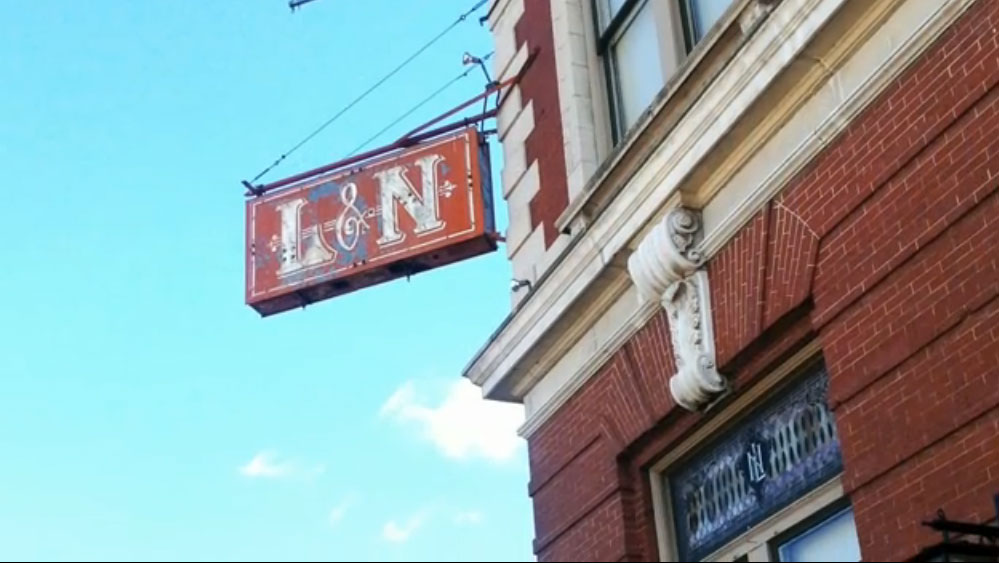 And Finally: Old L&N sign gains new shine | wbir.com