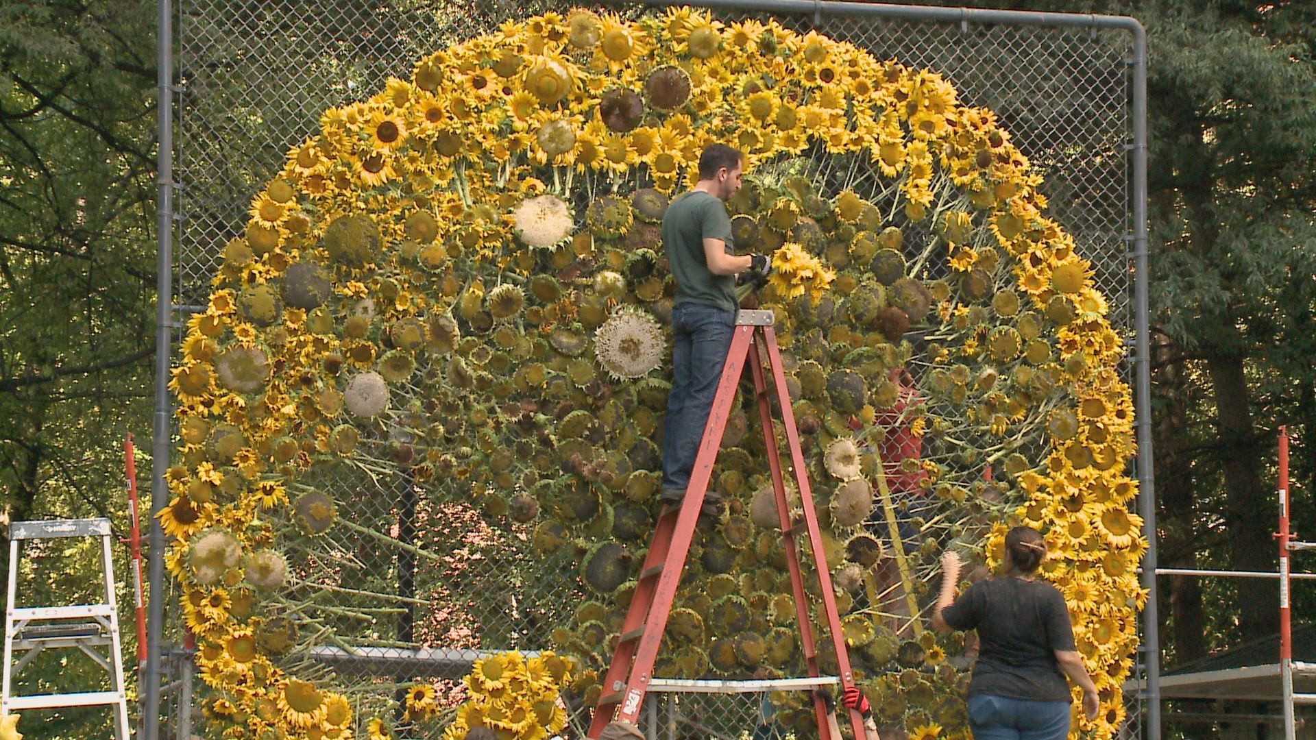 And Finally: Sunflower Project celebrates Labor Day with community art ...