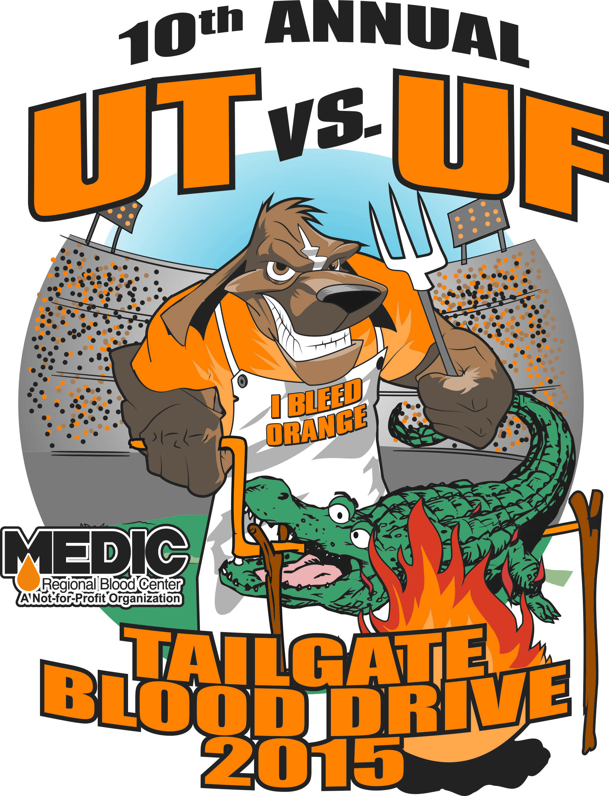 UT fans beat the Gators in MEDIC Blood Drive | wbir.com
