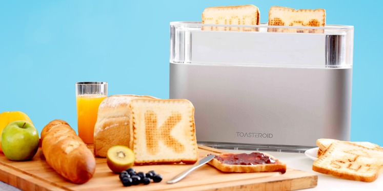 This absurd smart toaster serves up the forecast on rye | wbir.com