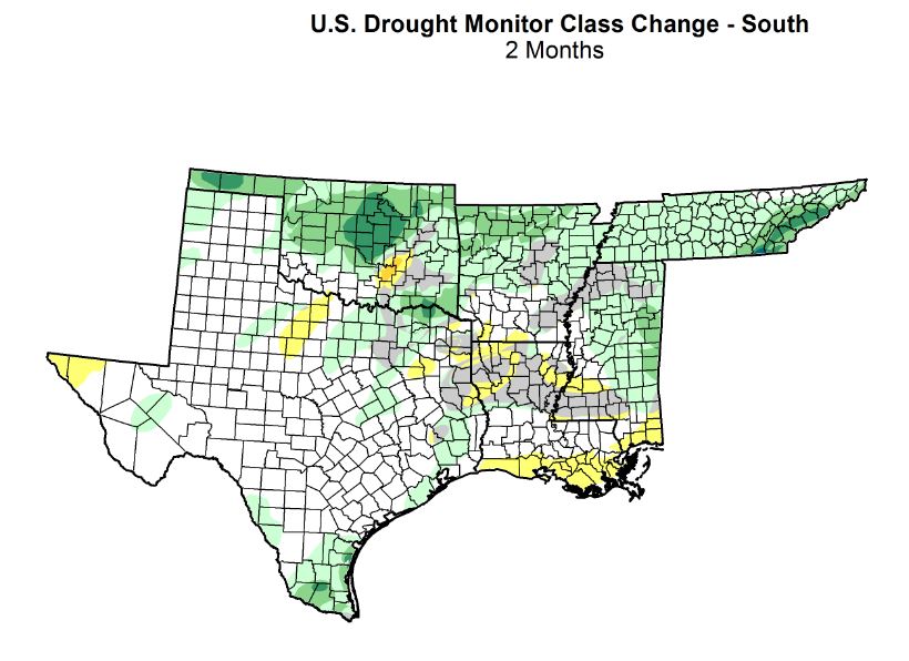 Weekend rain nearly wipes out drought in Tennessee | wbir.com