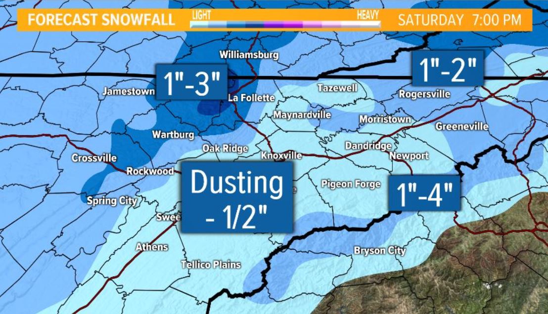 Rain expected to switch to wintry mix as cold air moves in | wbir.com